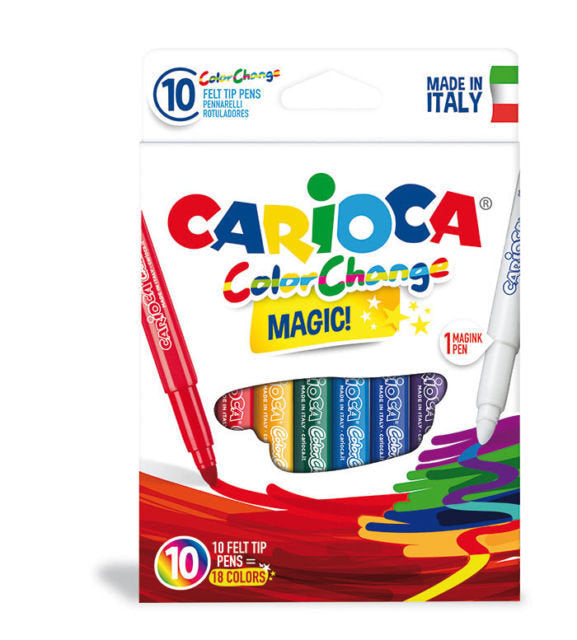 Rotulador Carioca Color Change 10 Colores Surtidos | Universal Español ...