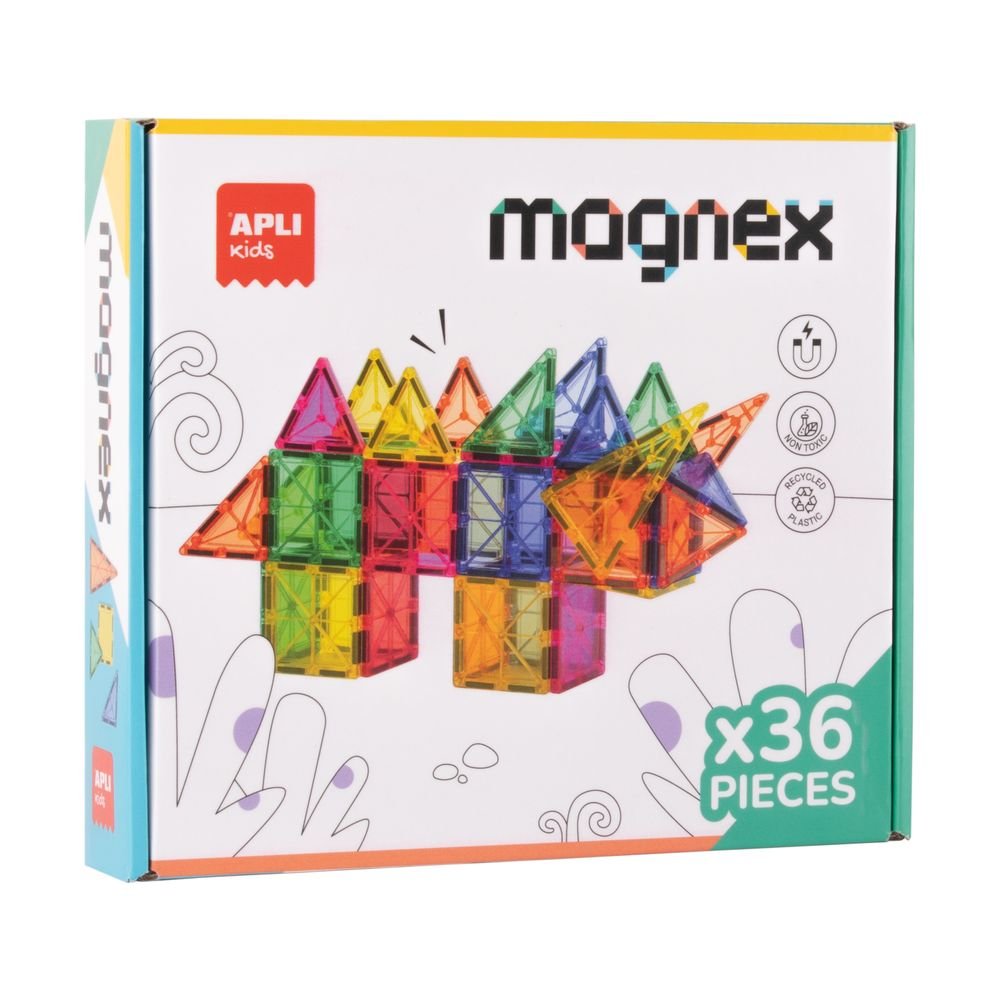 JUEGO MAGNETIC MAGNEX 36 PIEZAS | APLI JUEGOS | 1 UNIDAD ...